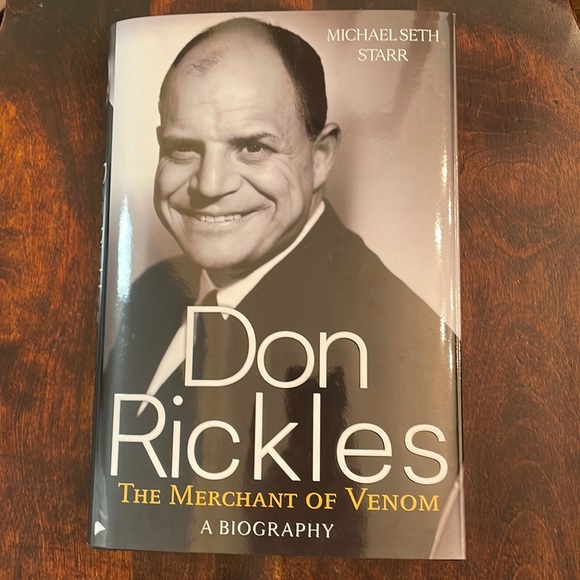 Citadel Press | Other | Hardcover Book Don Rickles The Merchant Of ...